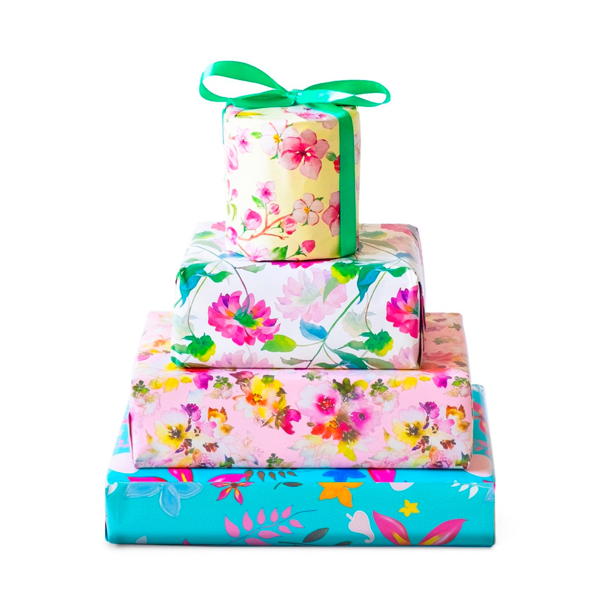 Carta regalo floreale a fogli cm 70x100, fantasie assortite & Eurofides