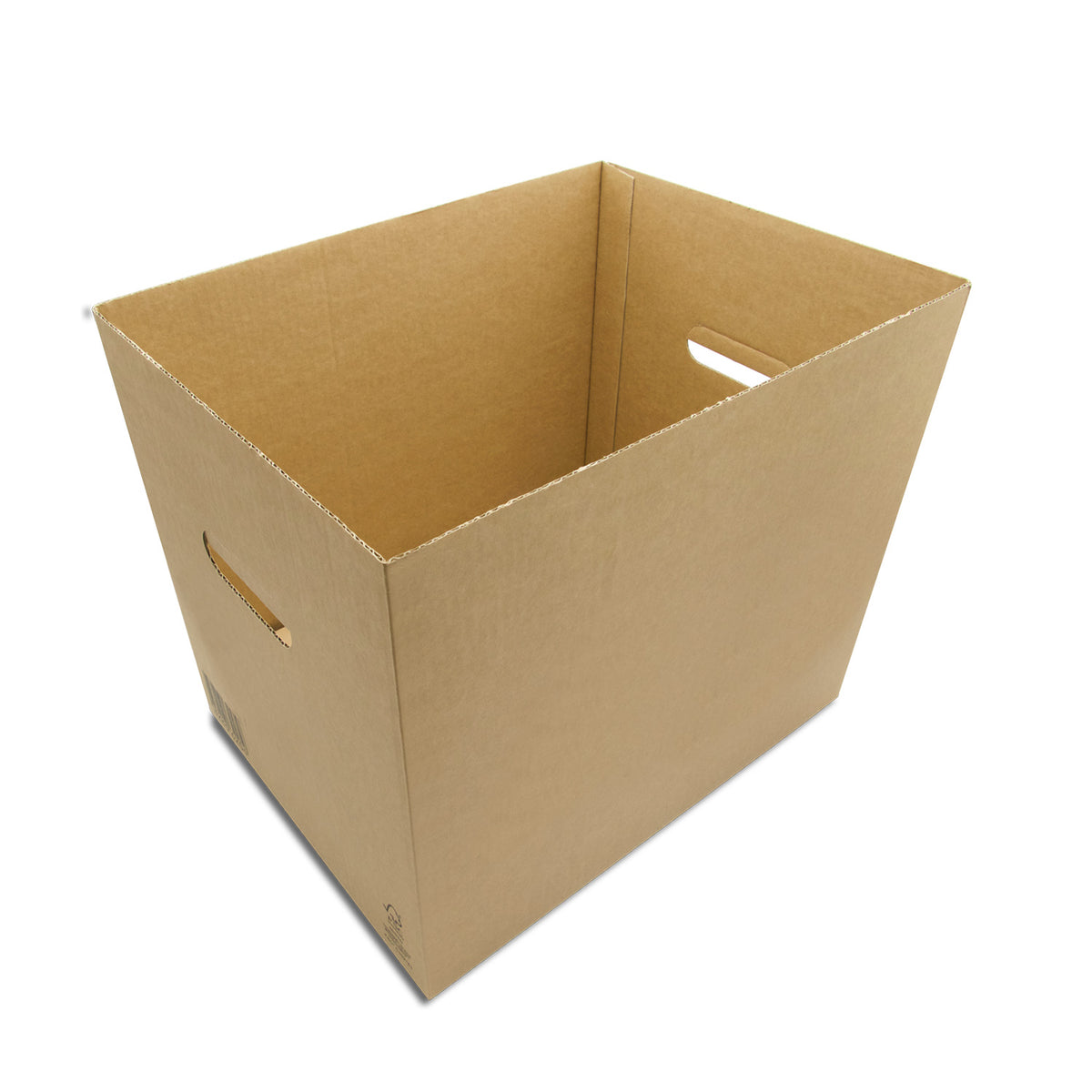 Scatola di Cartone Aperta con Maniglie e Fondo a Incastro & Eurofides